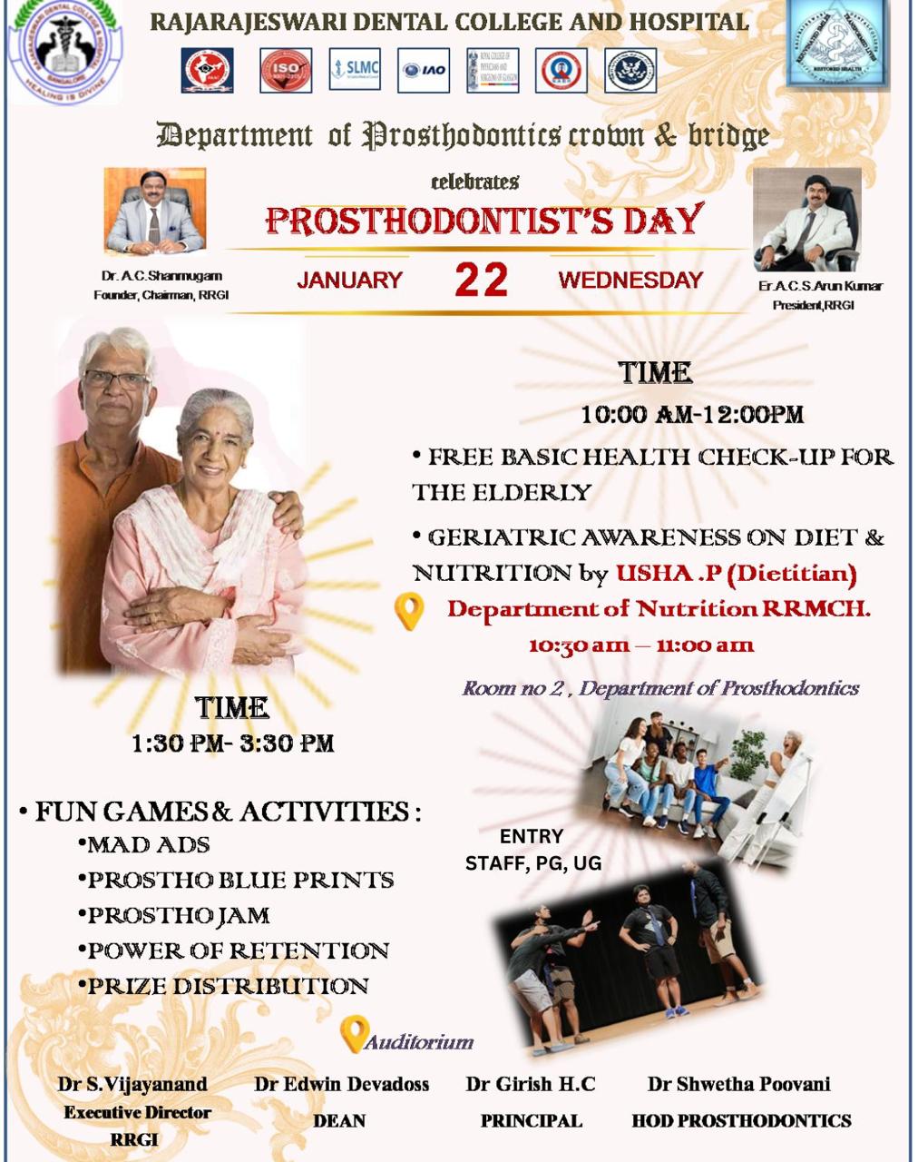 Wellness For Everyone- Free Health Check Up Camp | RajaRajeswari Dental ...